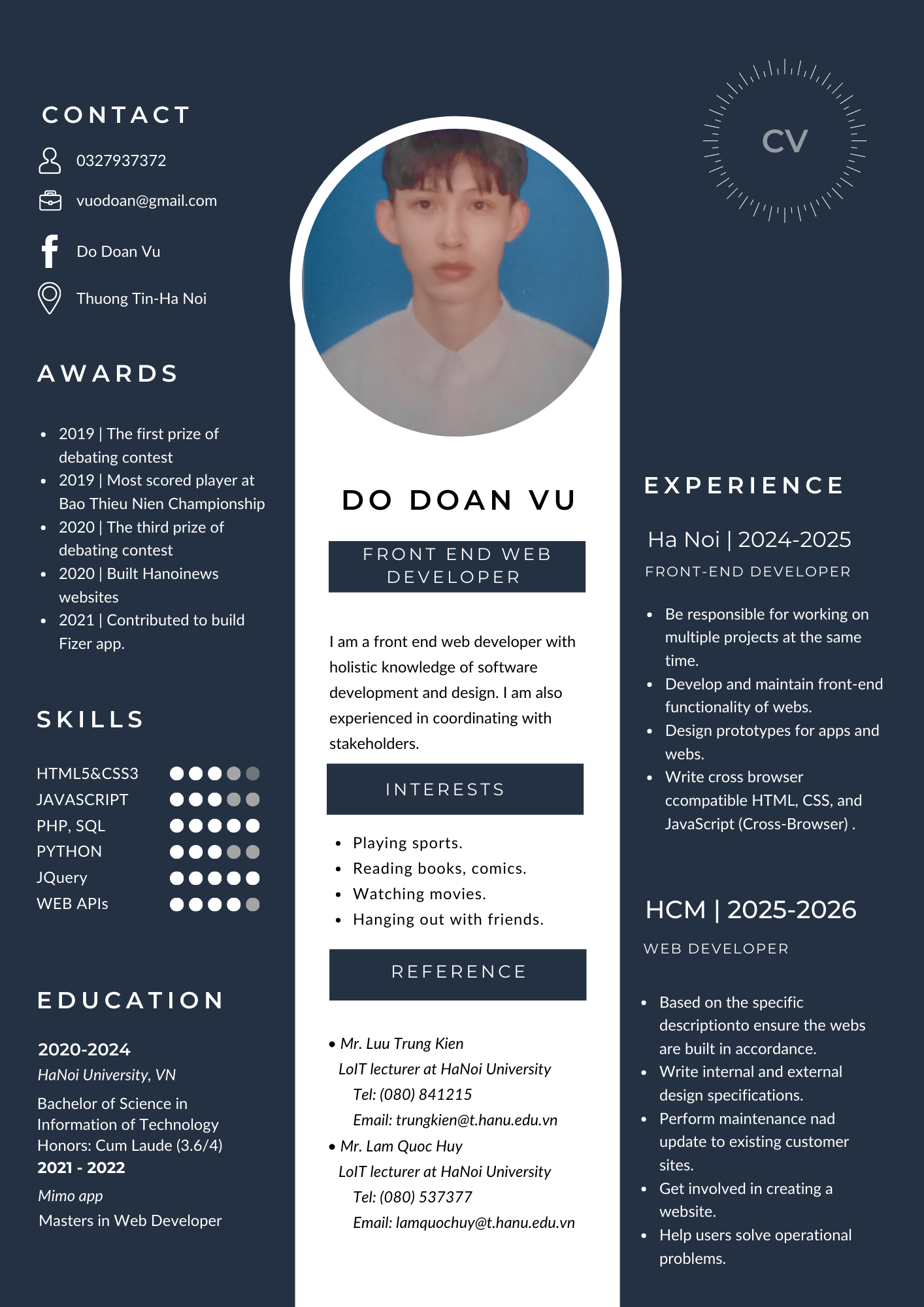 ĐỖ DOÃN VŨ | Portfolio